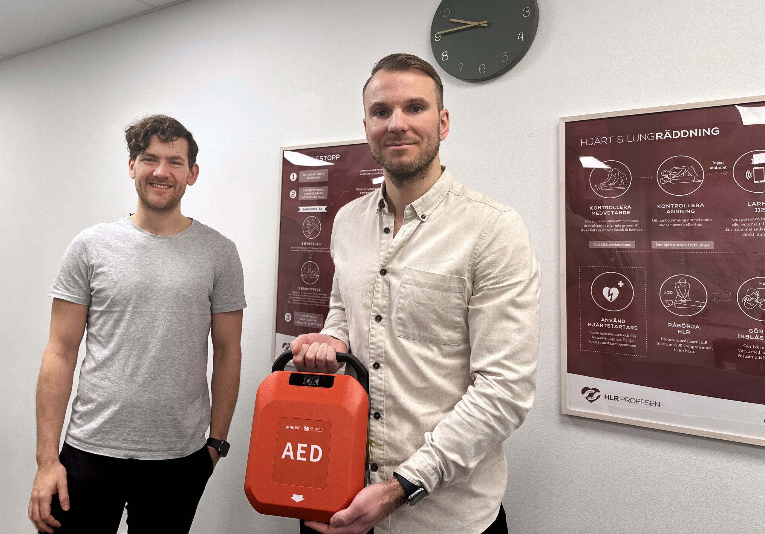 HLR Proffsen vill hjärtsäkra Sverige - Tillväxt Motala